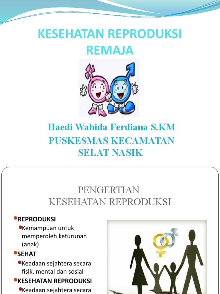 Kesehatan Reproduksi Remaja | PDF