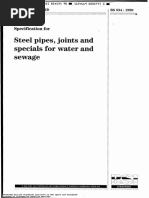 Colebrook-White Roughness Values | PDF | Surface Roughness | Sanitary Sewer