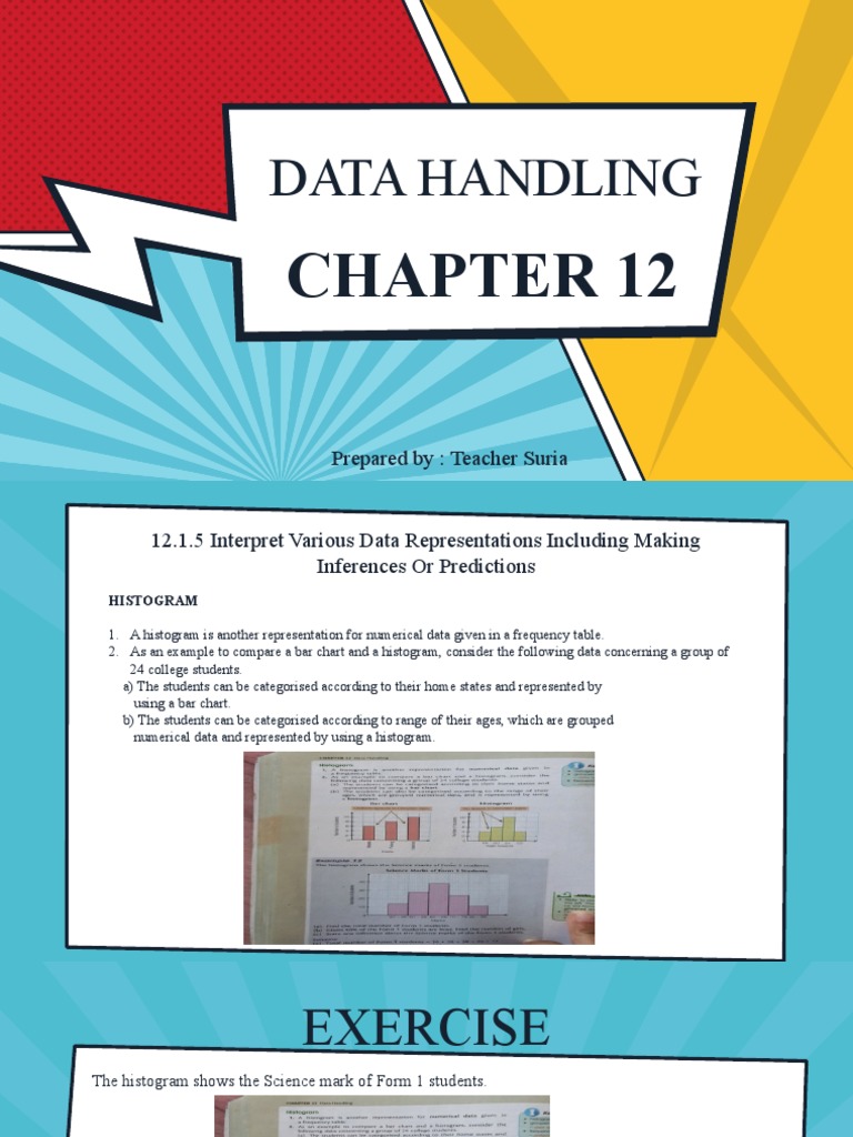 Chapter 12 Data Handling | PDF | Histogram | Chart