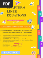 A Detailed Lesson Plan in Mathematics For Grade 8 Linear Equations in ...
