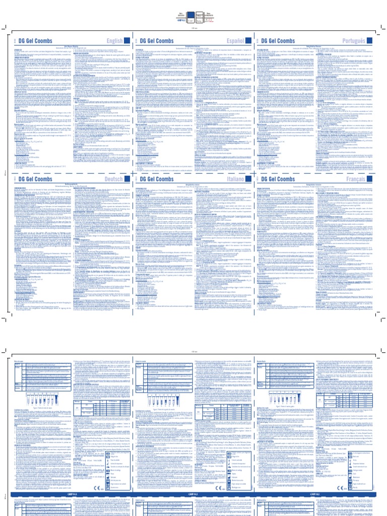 DG Gel Coombs | PDF | Especialidades médicas | Medicina Clínica