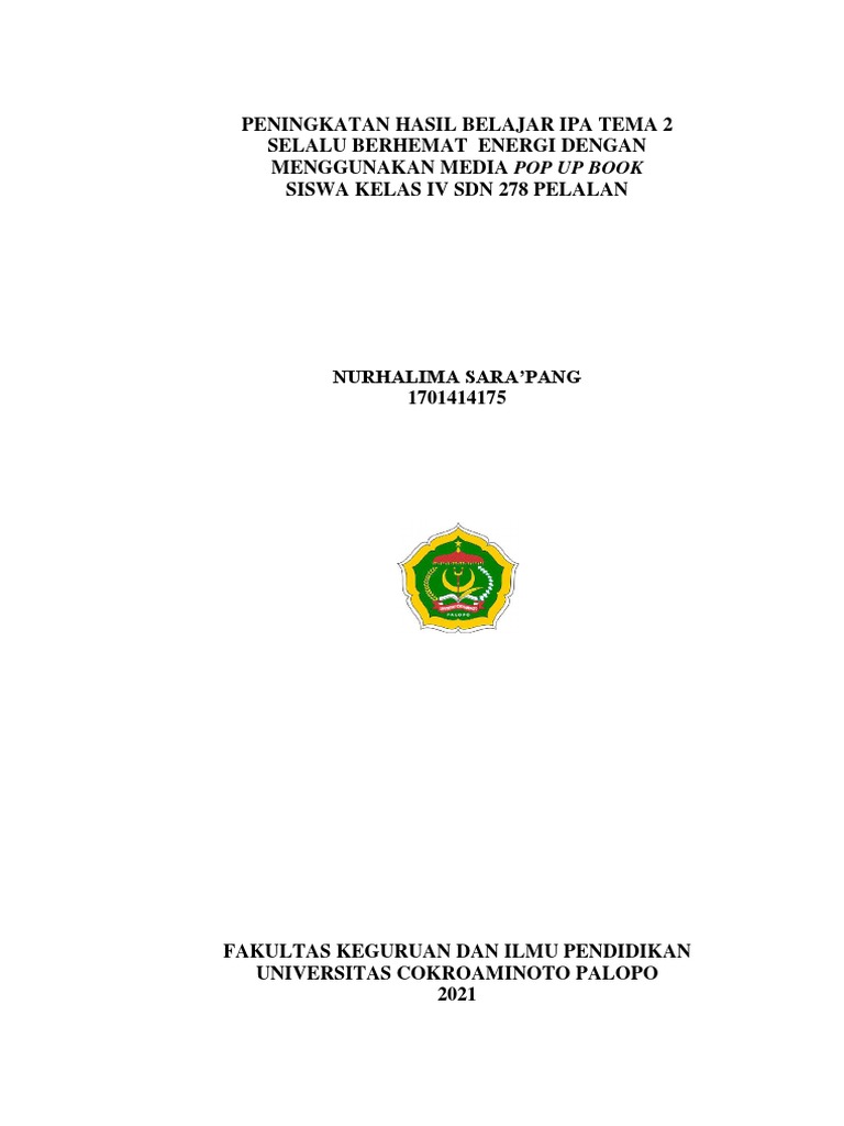 Nurhalima Sara'pang SKRIPSI | PDF