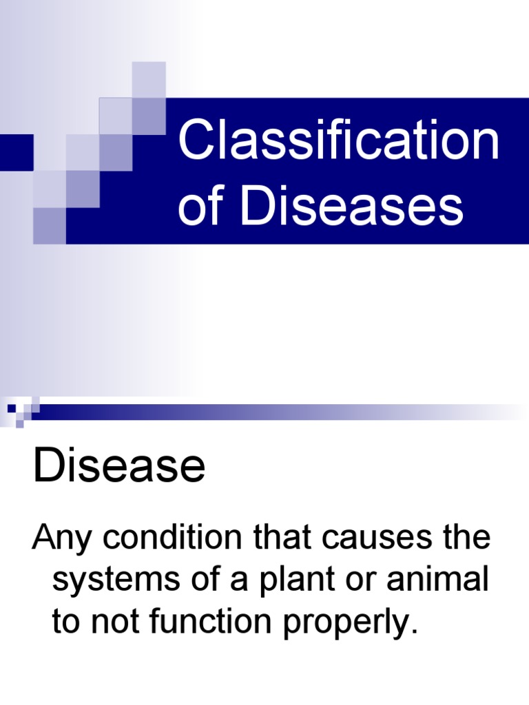Classification of Disease | PDF | Immunity (Medical) | Immune System