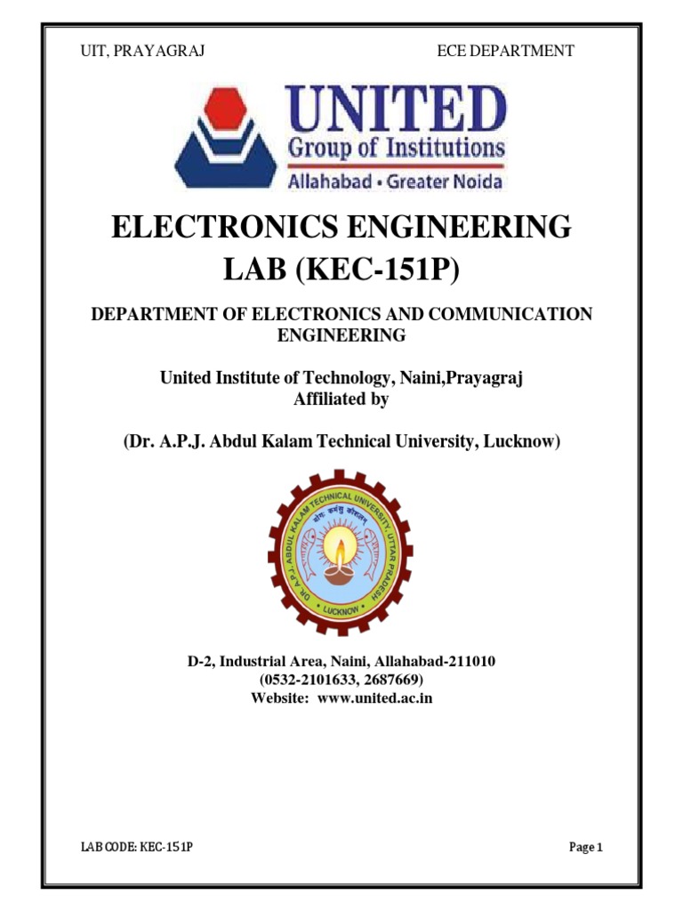 CS A 08 Ece Lab | PDF | Electronic Engineering | Printed Circuit Board
