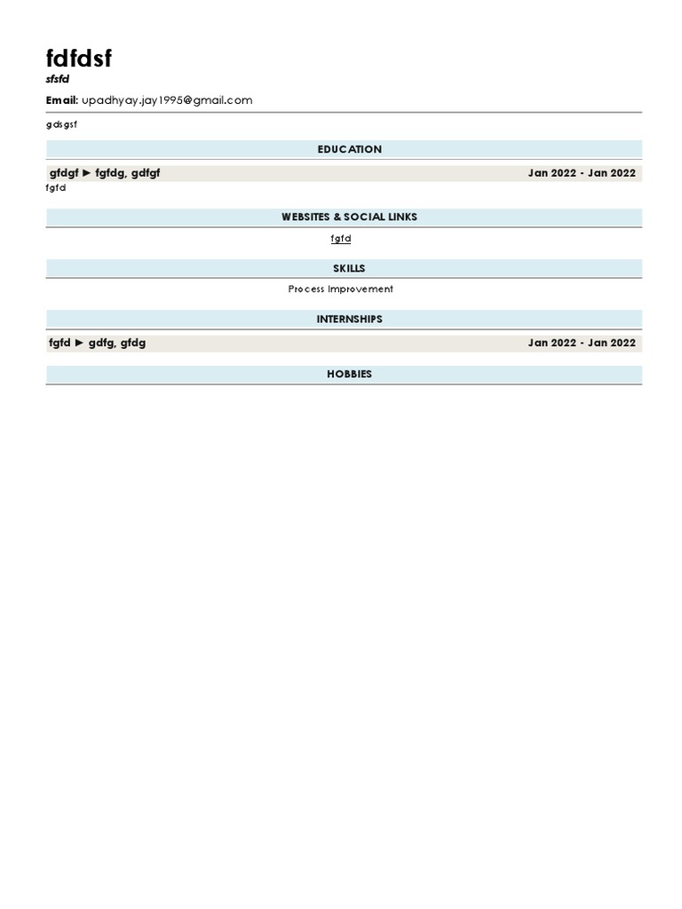 FDFDSF - SFSFD | PDF