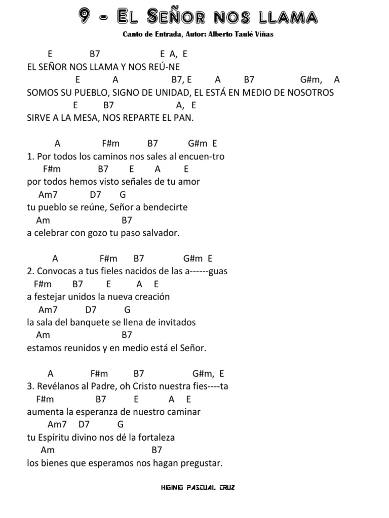 9 El Señor Nos Llama | PDF