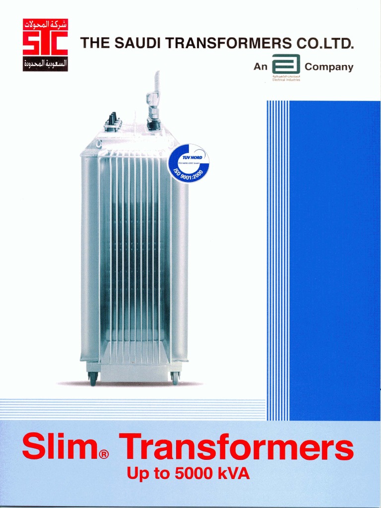 Slim Transformer | PDF | Transformer | Insulator (Electricity)