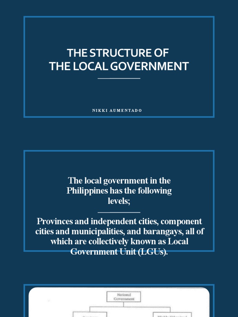 The Structure & Functions of Local Government | PDF | Government | Justice