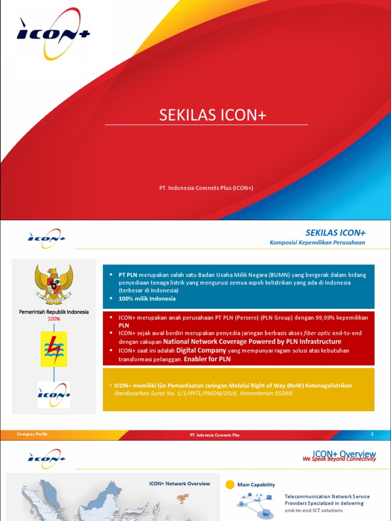 Compro PT. Indonesia Comnets Plus | PDF | Teknologi & Rekayasa