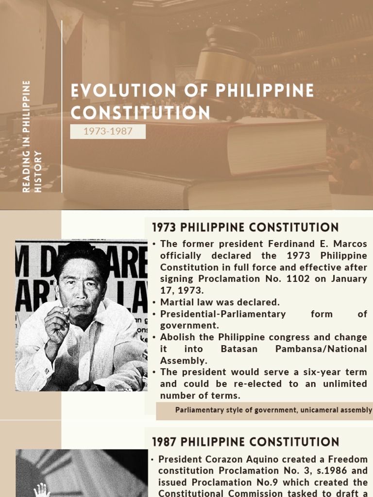 Group 2 Evolution of Philippine Constitution | PDF | World Politics ...