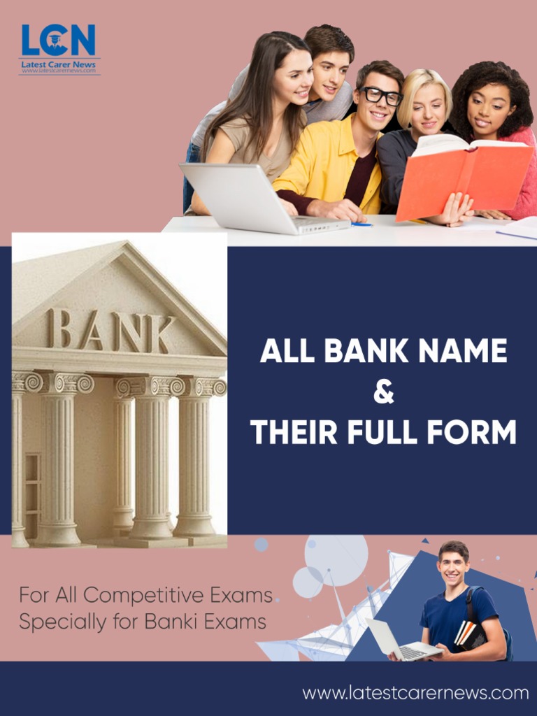 All Bank Name and Their Full Form List | Download Free PDF | Banks ...