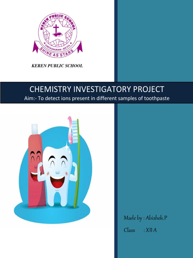 Chemistry Investigatory Project 2 | PDF | Salt (Chemistry) | Ammonium