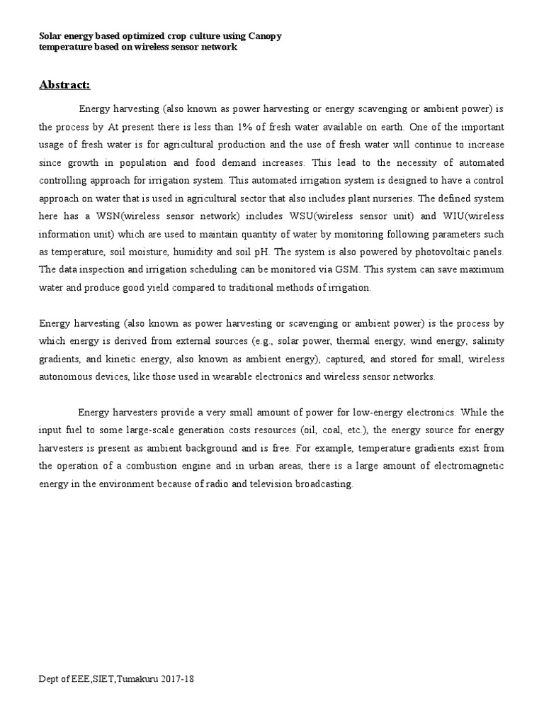Abstract:: Solar Energy Based Optimized Crop Culture Using Canopy ...