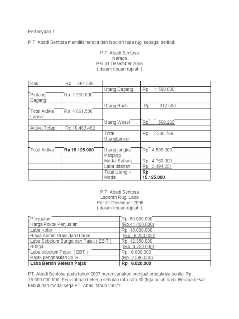 Pertemuan 13 | PDF | Pengelolaan Keuangan & Uang | Bisnis