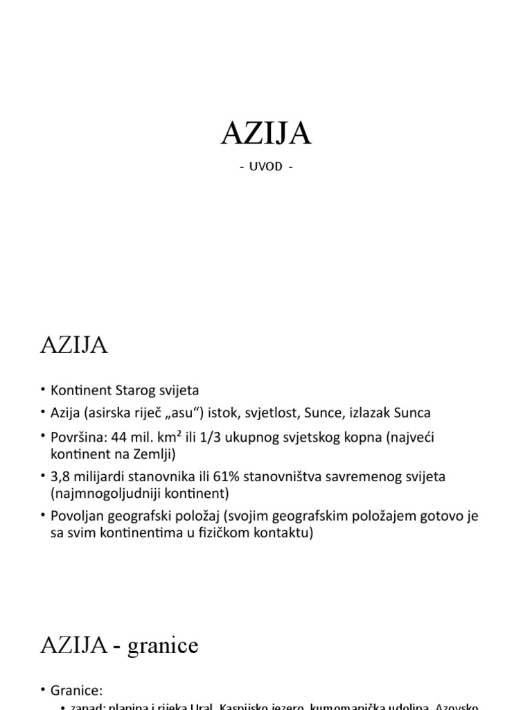AZIJA | PDF