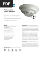 Ziton ZP730-2P Optical Smoke Detector | PDF | Sensor | Smoke