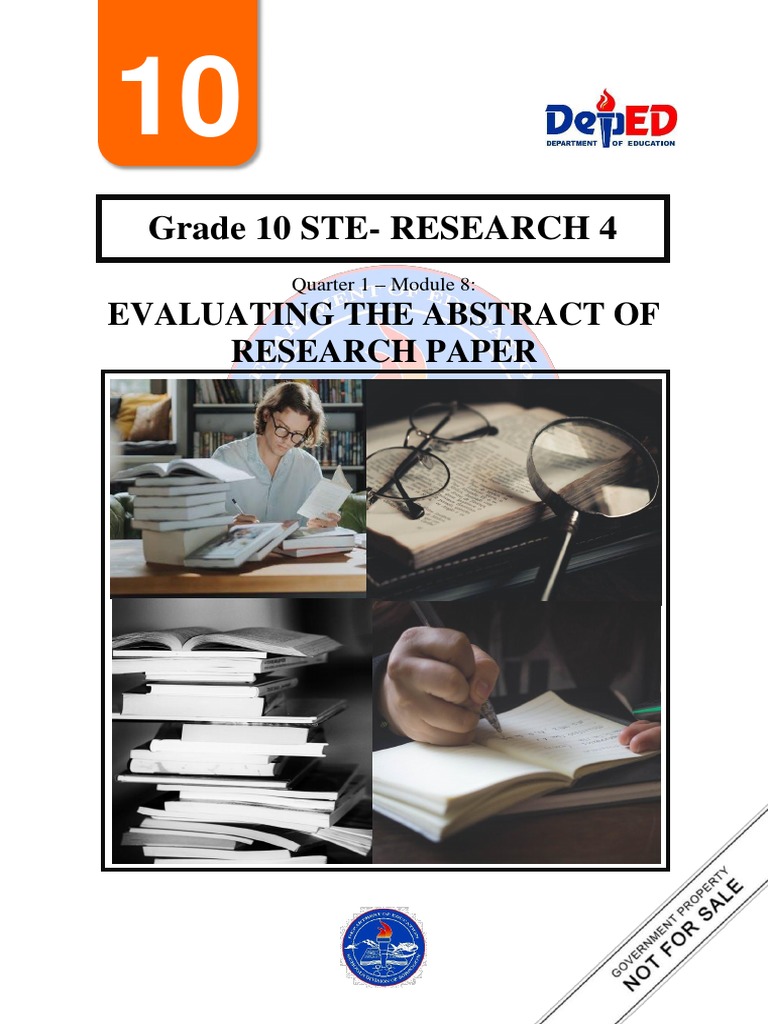 Ste-10 Research-4 q1 Lc1 Mod8 | PDF | Syntax | Sentence (Linguistics)