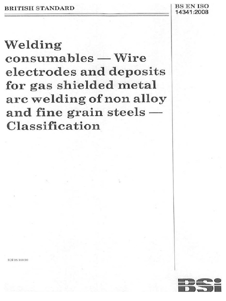 Iso 14341 Consumable | PDF