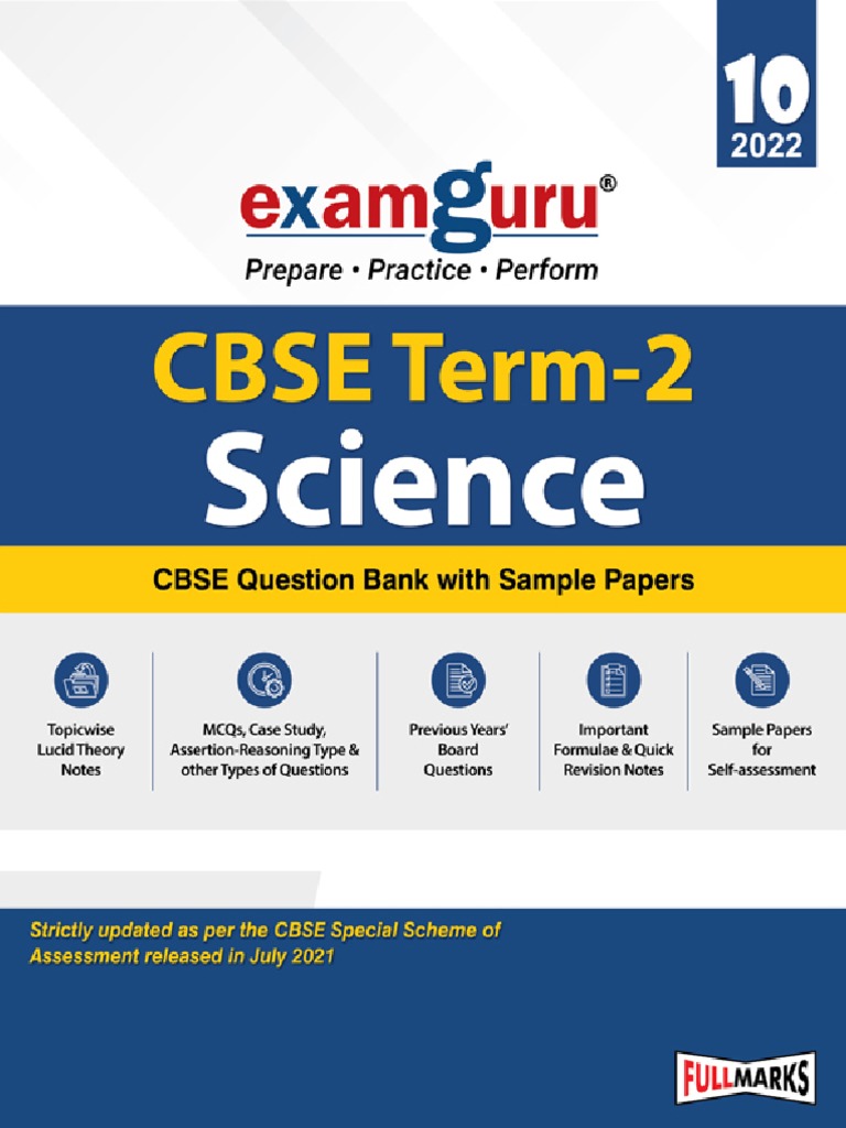 Examguru Science CBSE Class 10 Term 2 Question Bank | PDF | Chemical ...