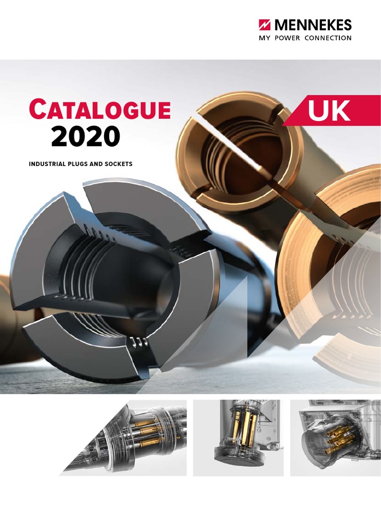 Catalogue: Industrial Plugs and Sockets | PDF | Electrical Connector | Ac Power Plugs And Sockets