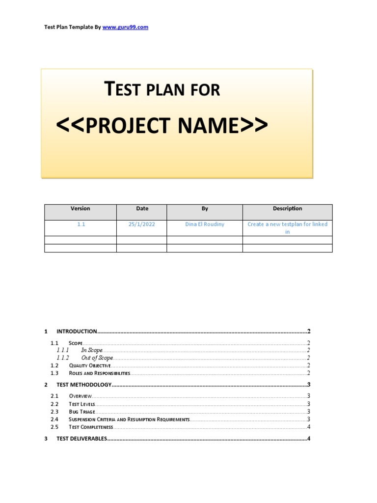 Test Plan Template 02 | PDF | Login | User (Computing)