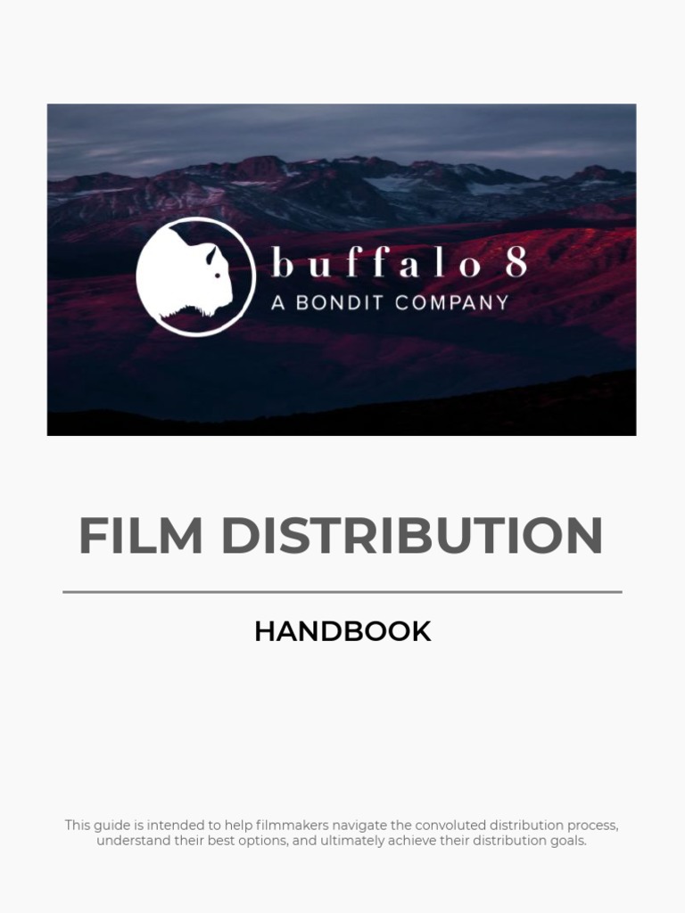 Film Distribution: Handbook | PDF | Video On Demand | Pay Television