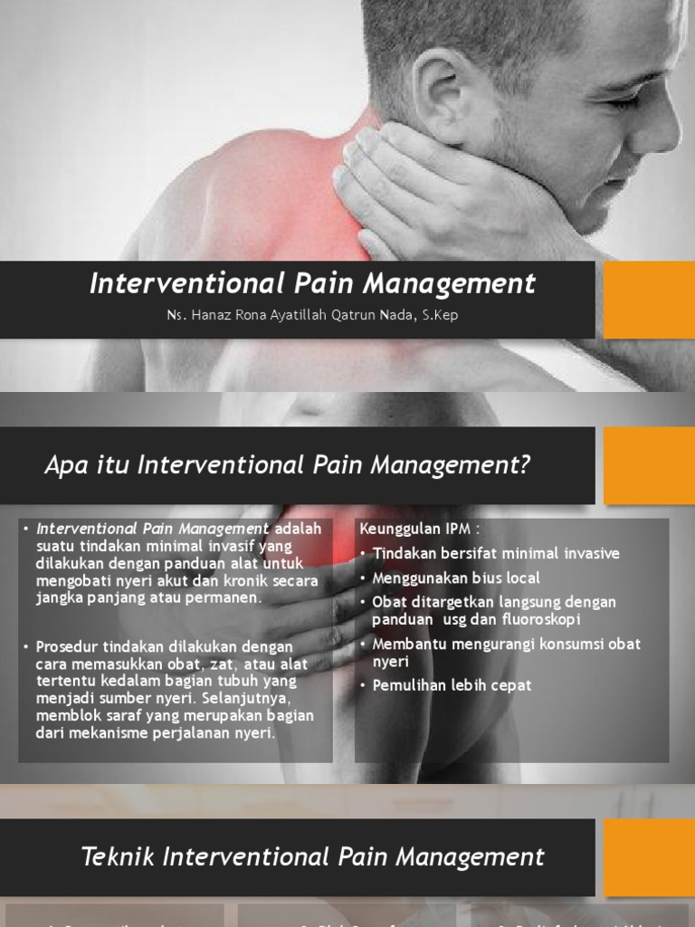 Hanaz - PPT - Interventional Pain Management | PDF | Pengembangan Diri ...