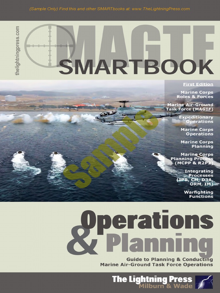 MAGTF Smart Book (Sample) | PDF | Marine Air Ground Task Force | United ...
