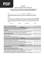 Questionnaire Research Math Anxiety and Self-Efficacy | PDF | Self ...