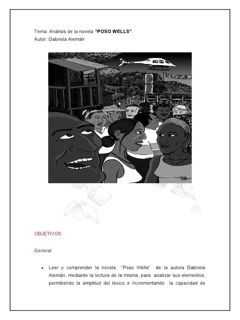 Análisis Poso Wells - Gabriela Alemán | PDF | Autor | Ecuador