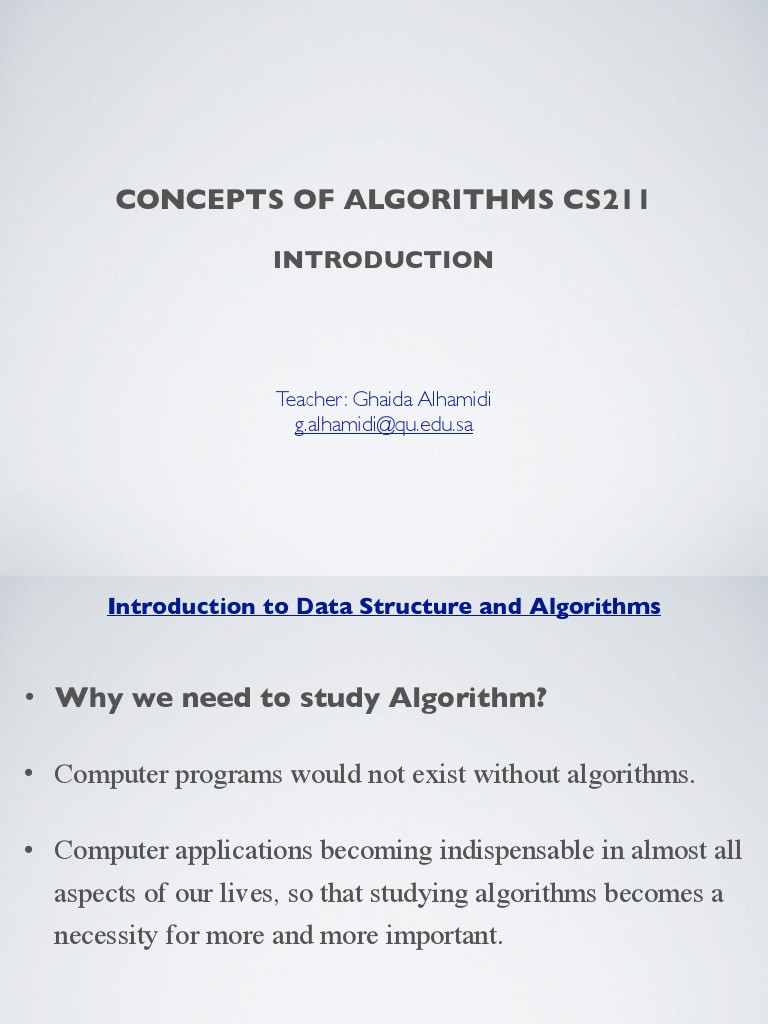 CS211 Introduction | PDF | Algorithms | Input/Output
