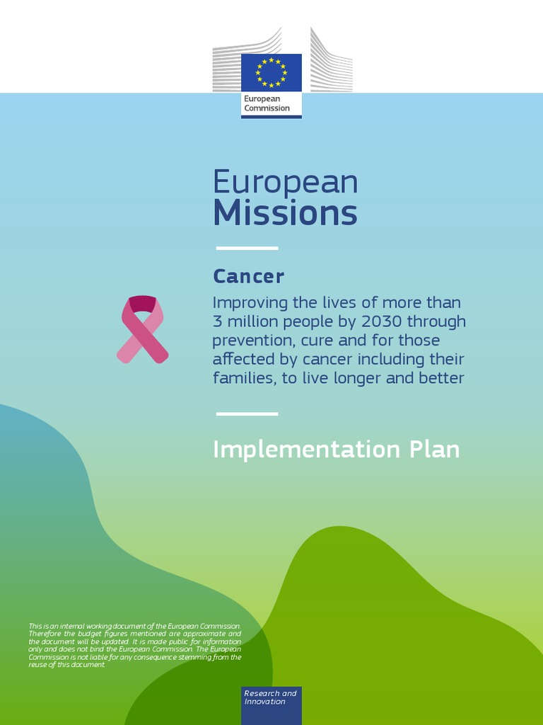 European Cancer Mission Implementation Plan | PDF | Preventive ...