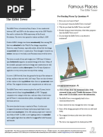 The Eiffel Tower Questions | PDF | Elevator | Art