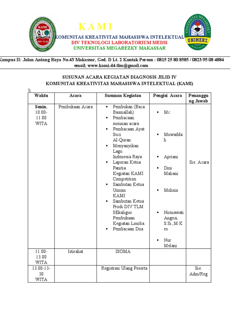 Random Acara PDF | PDF