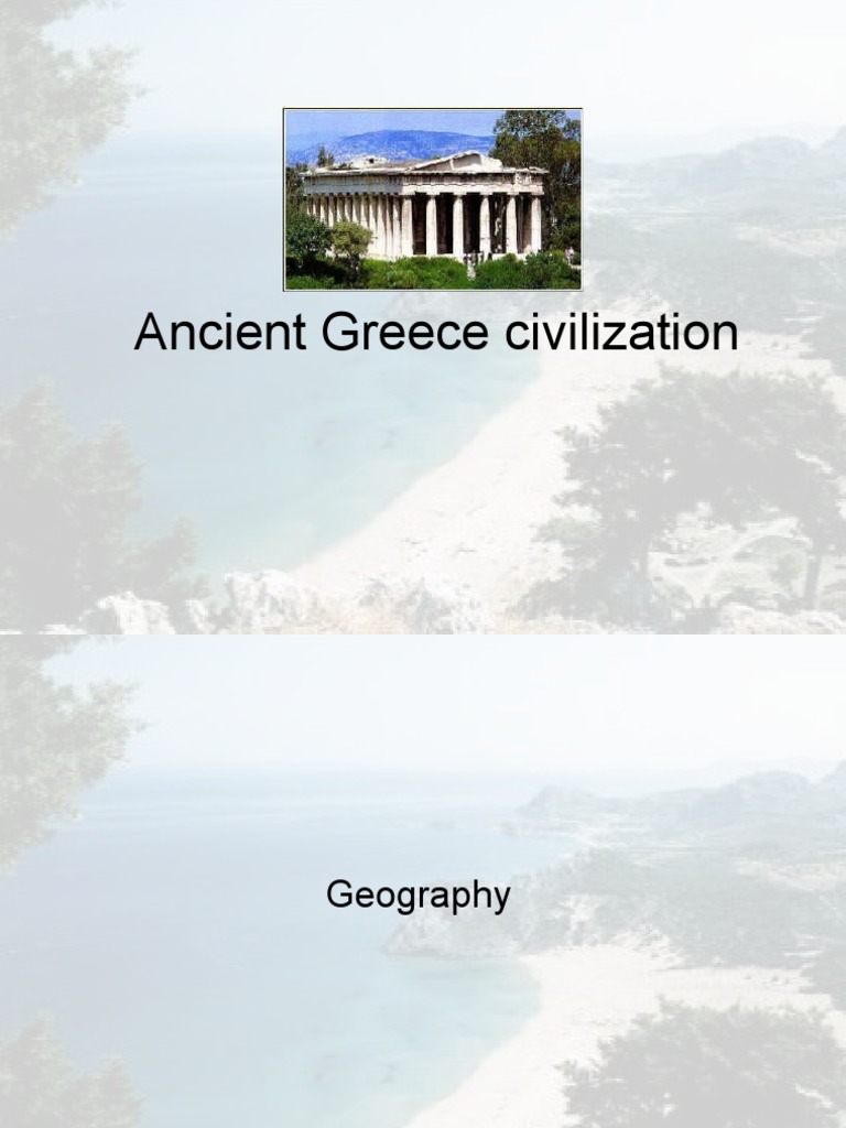 Prelim Module 1 Topic 1 Introduction To Greek Civilization | PDF ...
