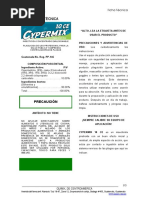 Cybor 10EA Ficha Técnica | PDF | Insectos | Insectos y humanos