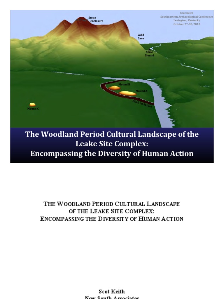 The Woodland Period Cultural Landscape of The Leake Site Complex | PDF ...