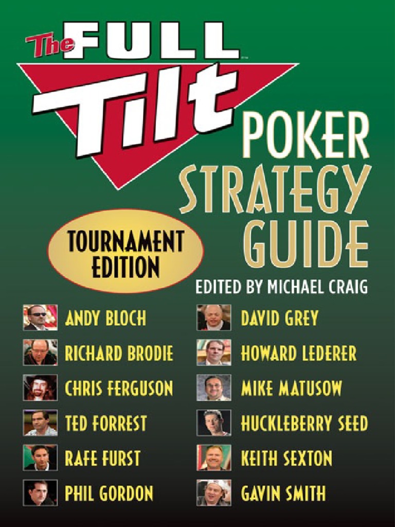 The Full Tilt Poker Strategy Guide 9780446196918 | Download Free PDF ...