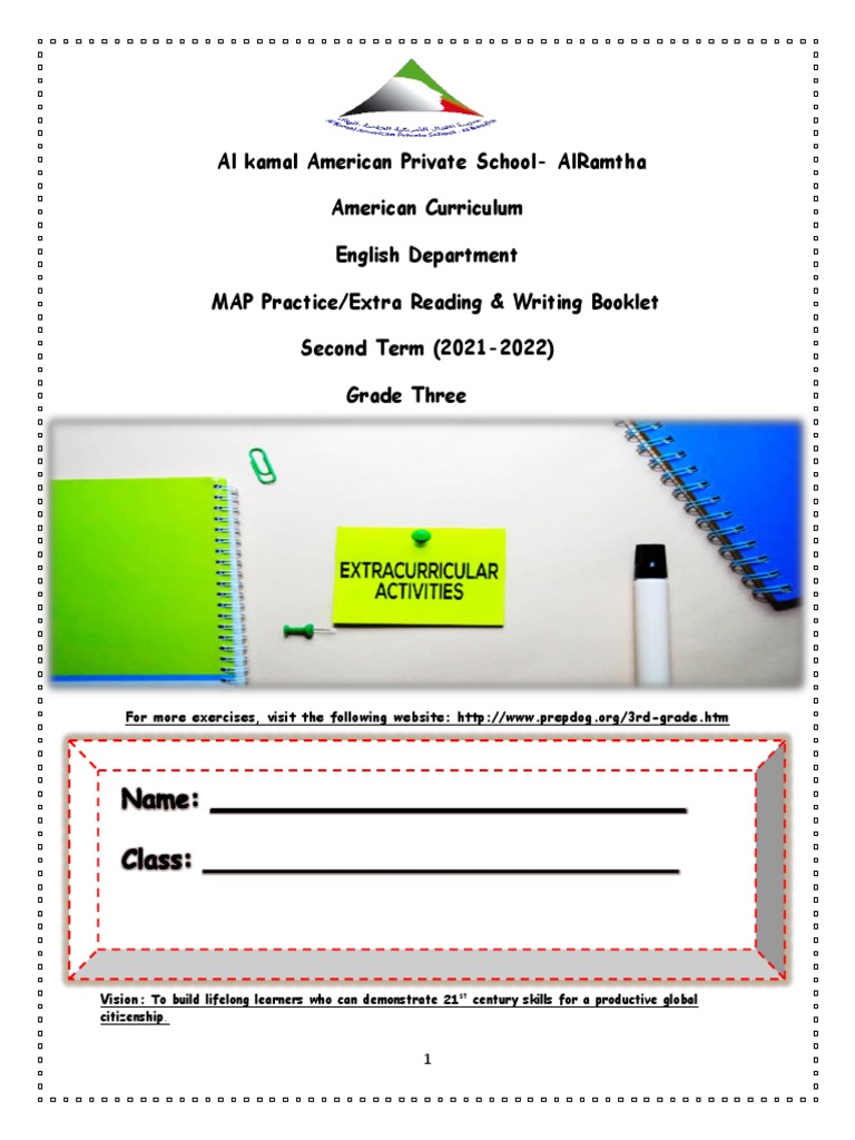 Reading - Writing Booklet Term 2 Grade 3 | PDF | Cloud | Rain