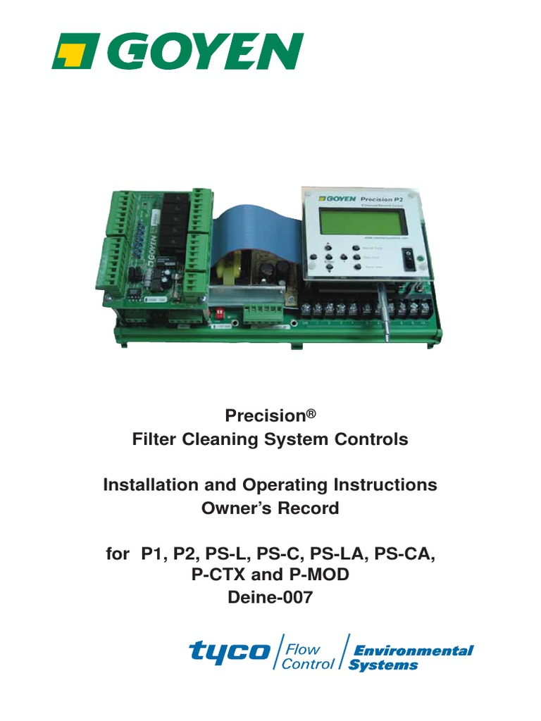 Manual Precision P2 Controller | PDF | Switch | Power Supply
