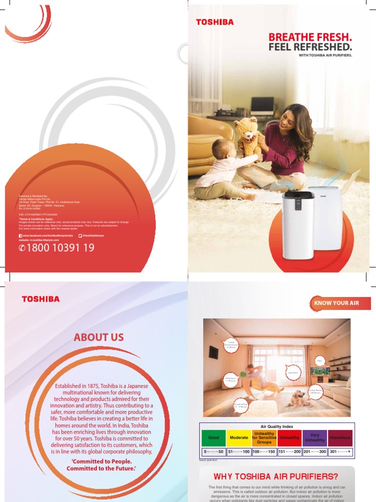 Breathe Fresh, Feel Refreshed: An Advertisement for Toshiba Air ...