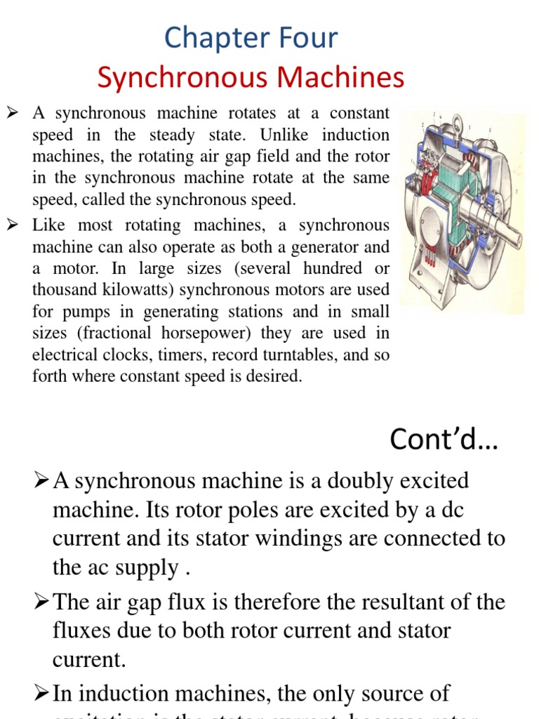 Chapter Four | PDF | Electric Motor | Mechanical Engineering