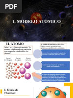 El Modelo Atómico de Demócrito | PDF | Átomos | Núcleo atómico