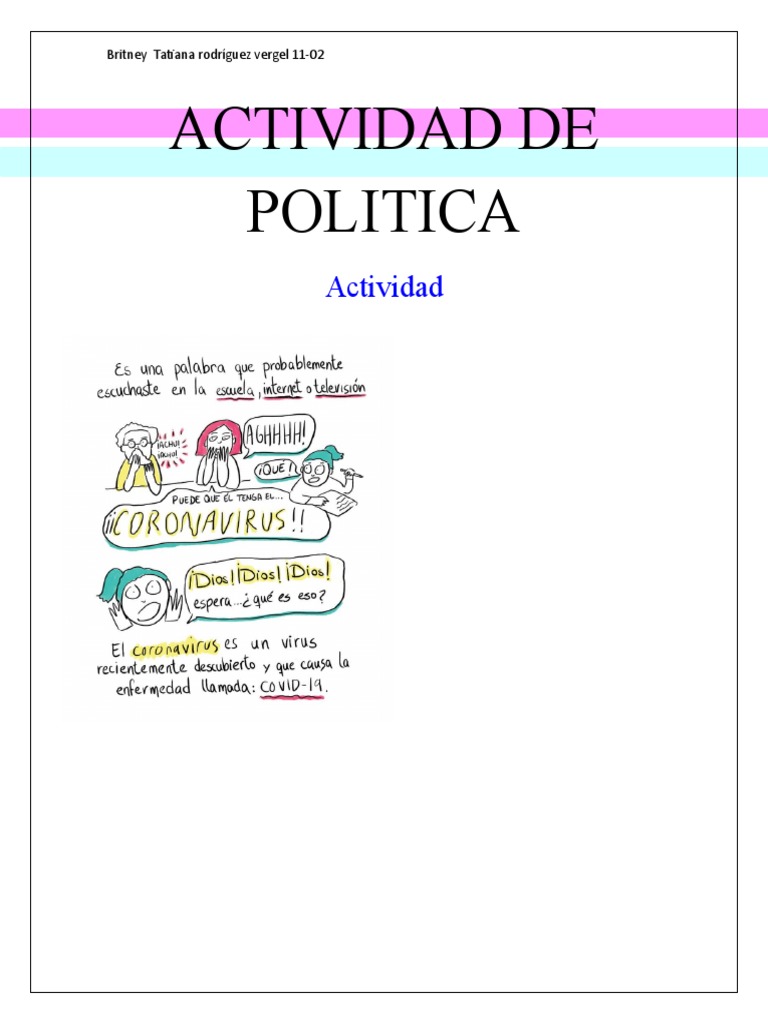 Actividad de Politica 2 | PDF