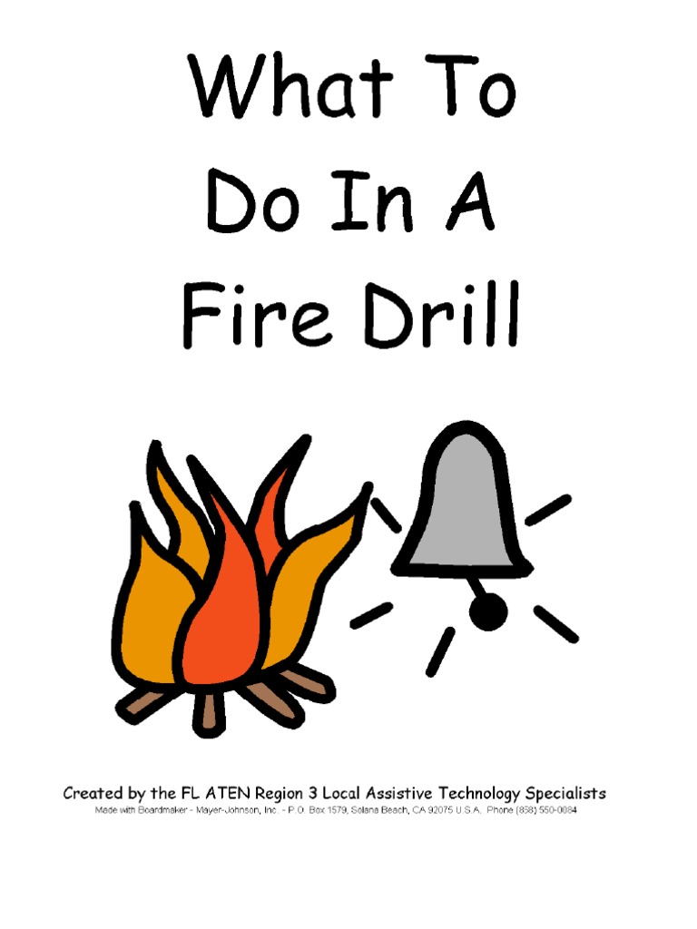 Fire Alarm Social Story | PDF