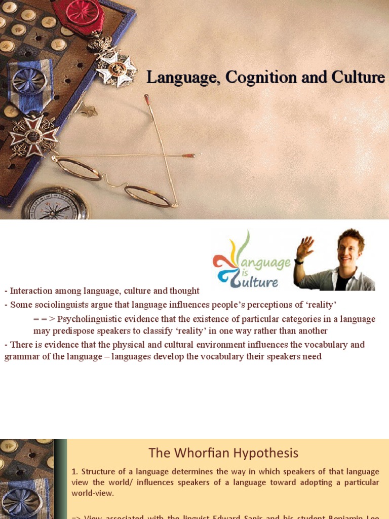 Language, Cognition and Culture | PDF | Cognition | Human Communication