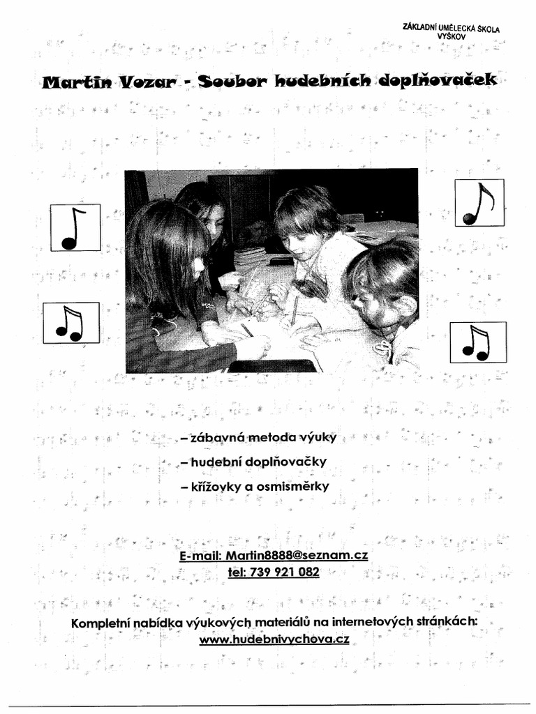 Soubor Hudebních Doplňovaček - Martin Vozar | PDF