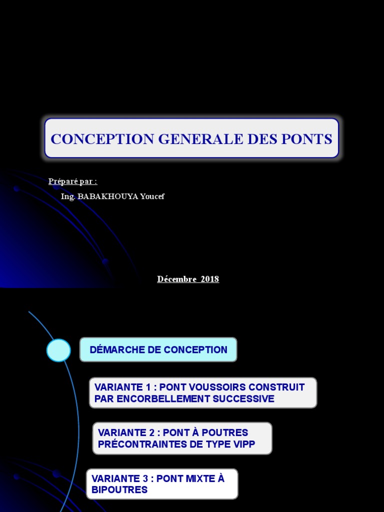 Conception Optimale de Ponts | PDF | Pont | Béton