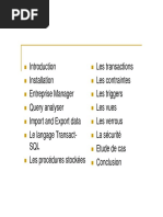 Cours Complet SQL Server et T-SQL | PDF | Méthodes et références pédagogiques