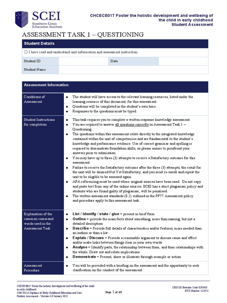Holistic Development in Early Childhood | PDF | Constructivism ...